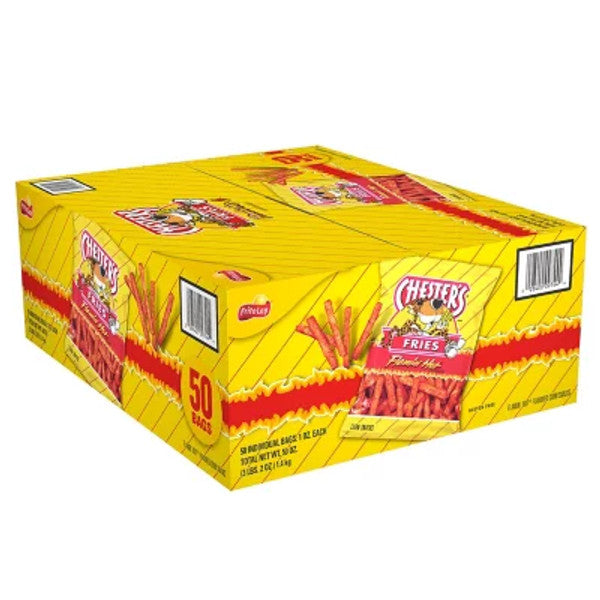 Chester's Flamin Hot Fries Chips 50 ct – Twenty Six Distributors